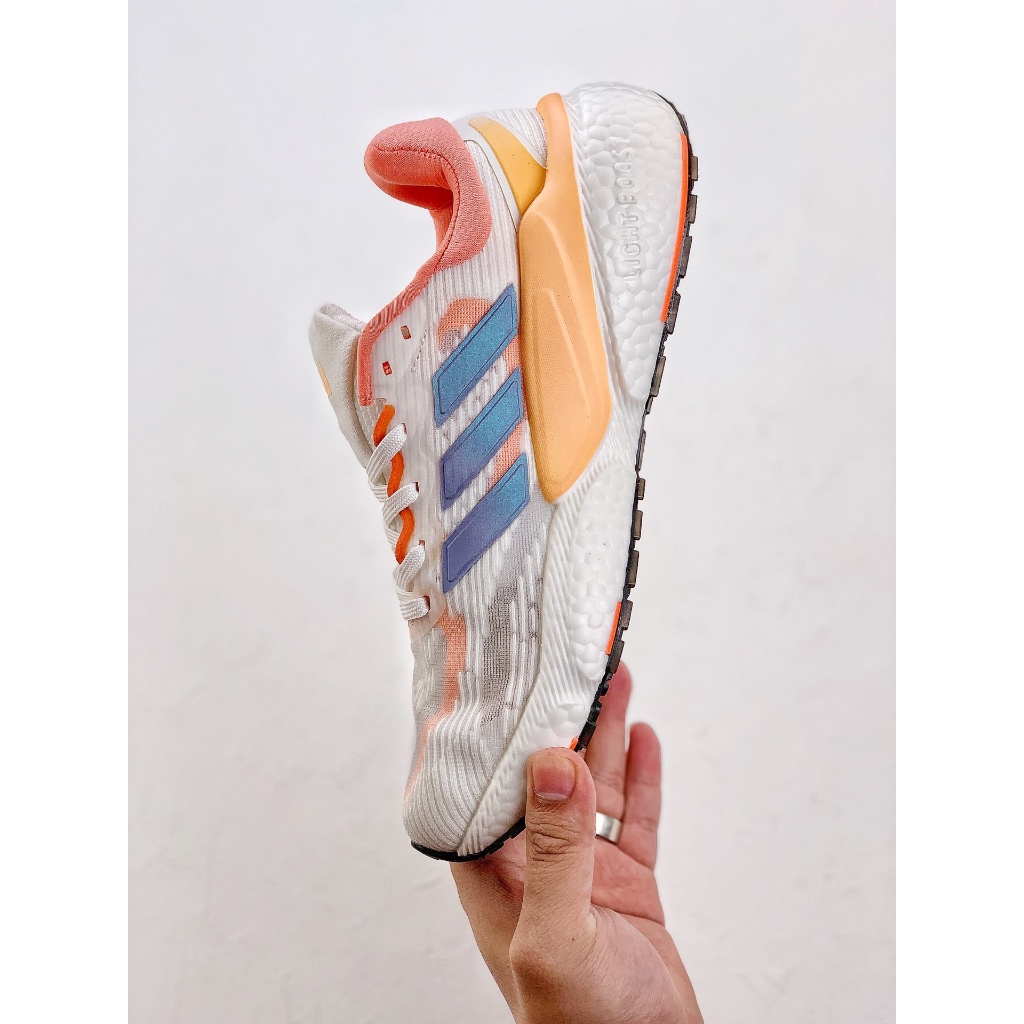 100% Authentic Adidas Originals Solarboost 5 สวมกันลื่นป้องกันการลื่น ...