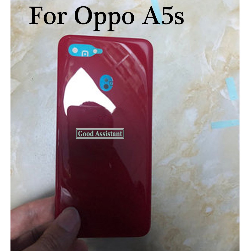6.2 นิ้วสําหรับ OPPO A5S CPH1909 / AX5S CPH1920 ฝาหลังแบตเตอรี่ประตู ...