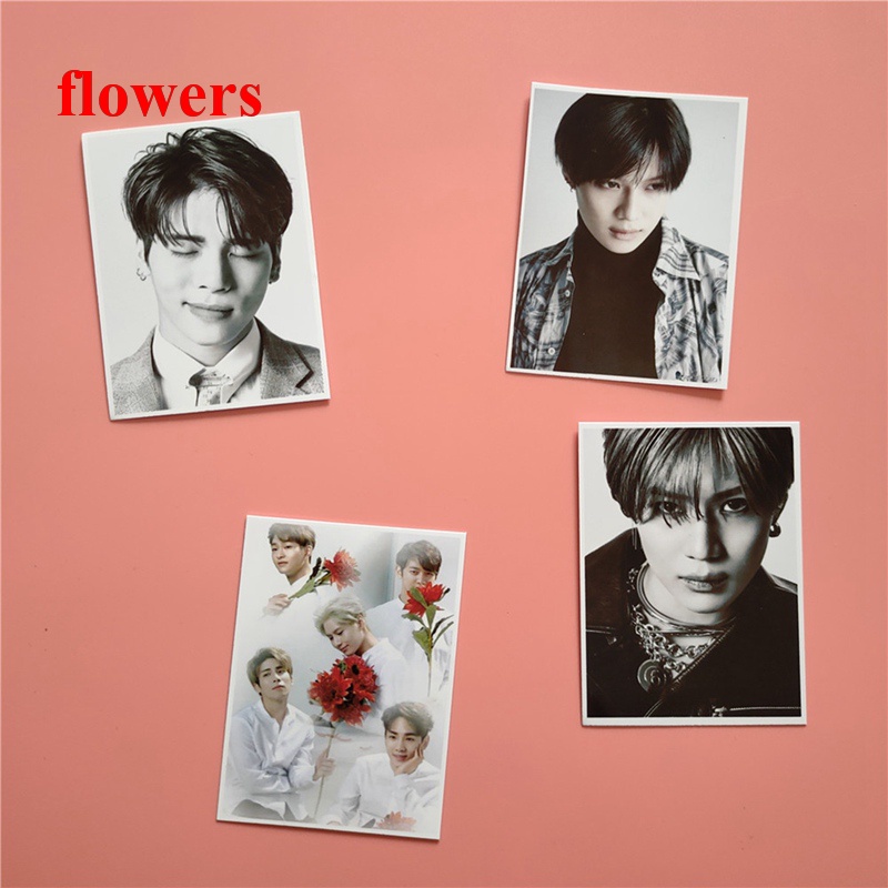 Flowers โปสการ์ด Kpop SHINee SuperM TAEMIN Jonghyun 16 ชิ้น ต่อชุด ...