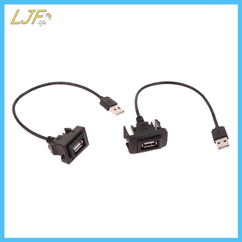 Ljf อะแดปเตอร์ซ็อกเก็ตสายเคเบิ้ล USB สําหรับ Vigo RAV4 Toyota Vios ...