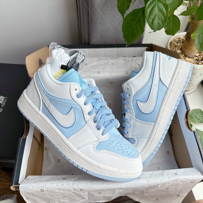 Nike [Smart sneakers] SNK Cr ice blue premium shoes full size 36-43 ...