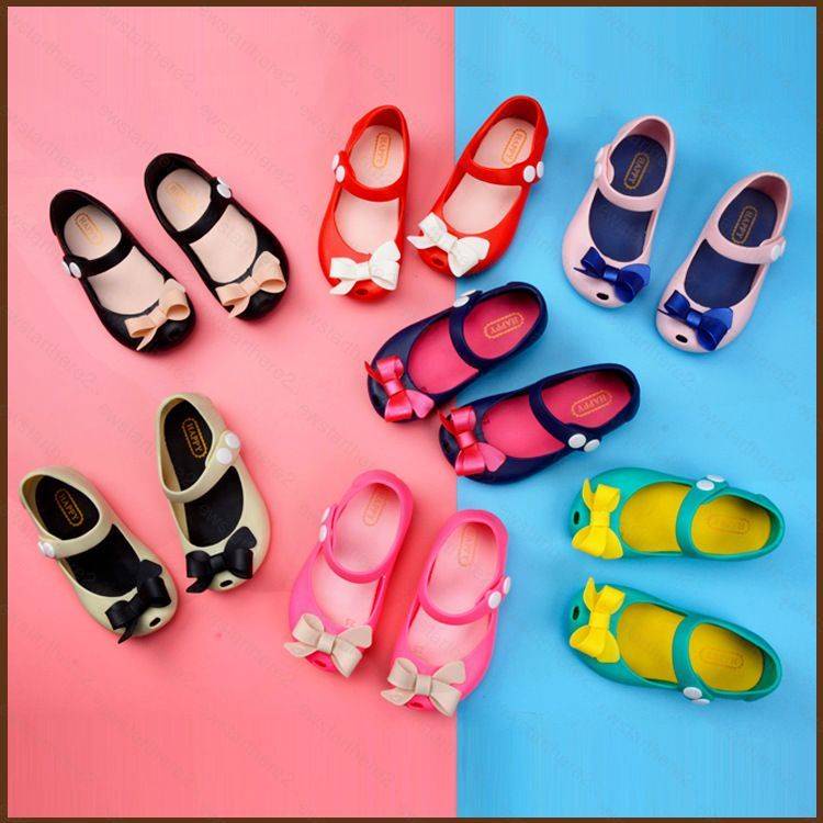 Ns2 Melissa รองเท้าแตะ รองเท้าชายหาด รองเท้าเจ้าหญิง โบว์เจลลี่ สําหรับเด็ก SN2 | Shopee Thailand