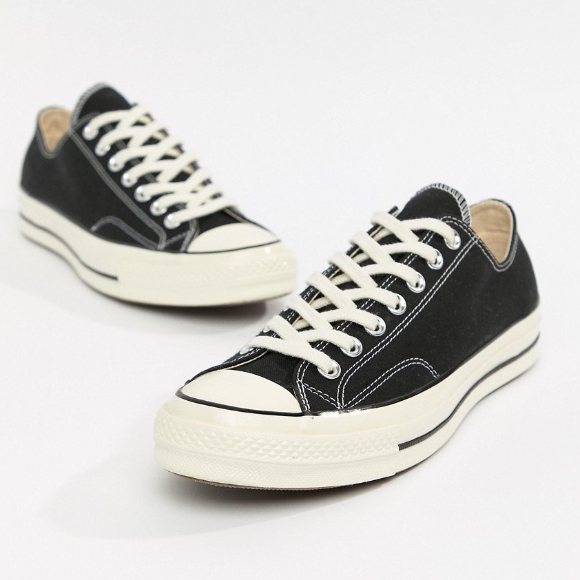 Converse Chuck Taylor All Star 70 ox (Classic Repro) - Black สีดำ คอน ...