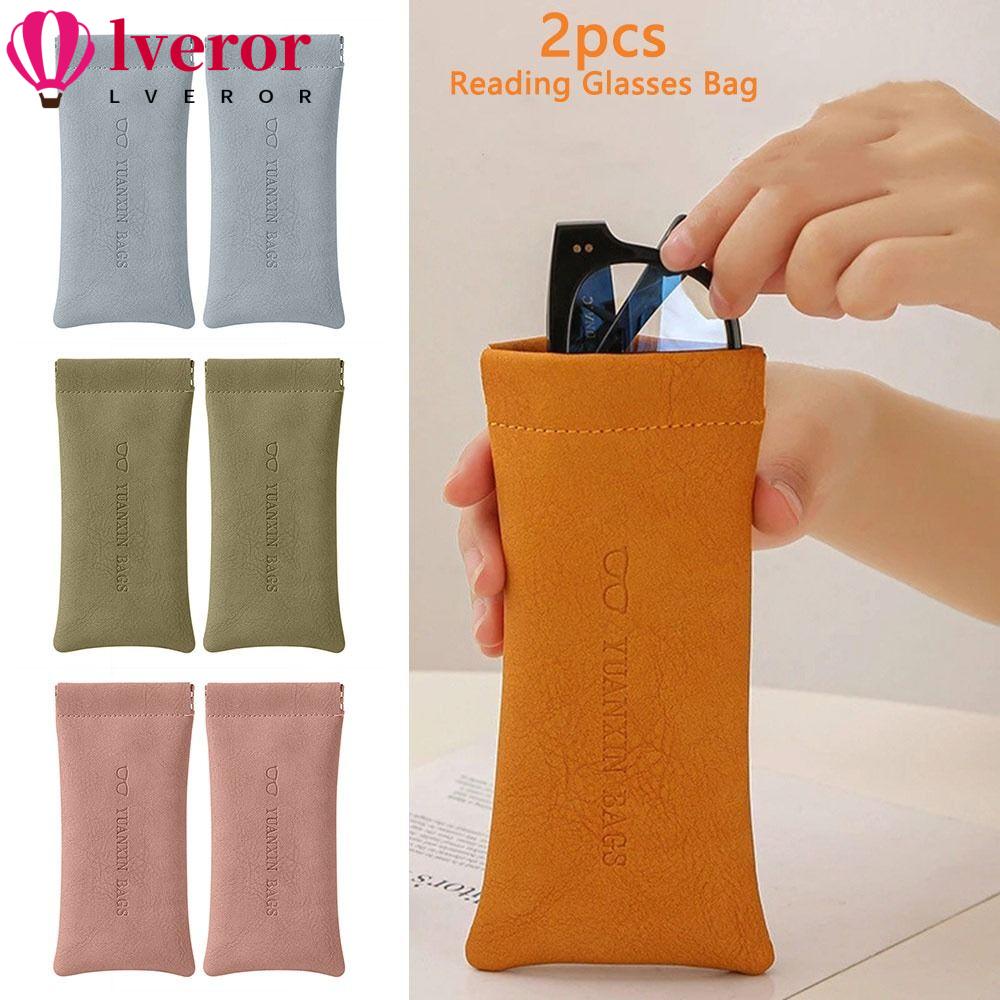 Lveror กระเป๋าใส่แว่นตาอ่านหนังสือ แบบหนัง ปิดอัตโนมัติ กันน้ํา | Shopee Thailand