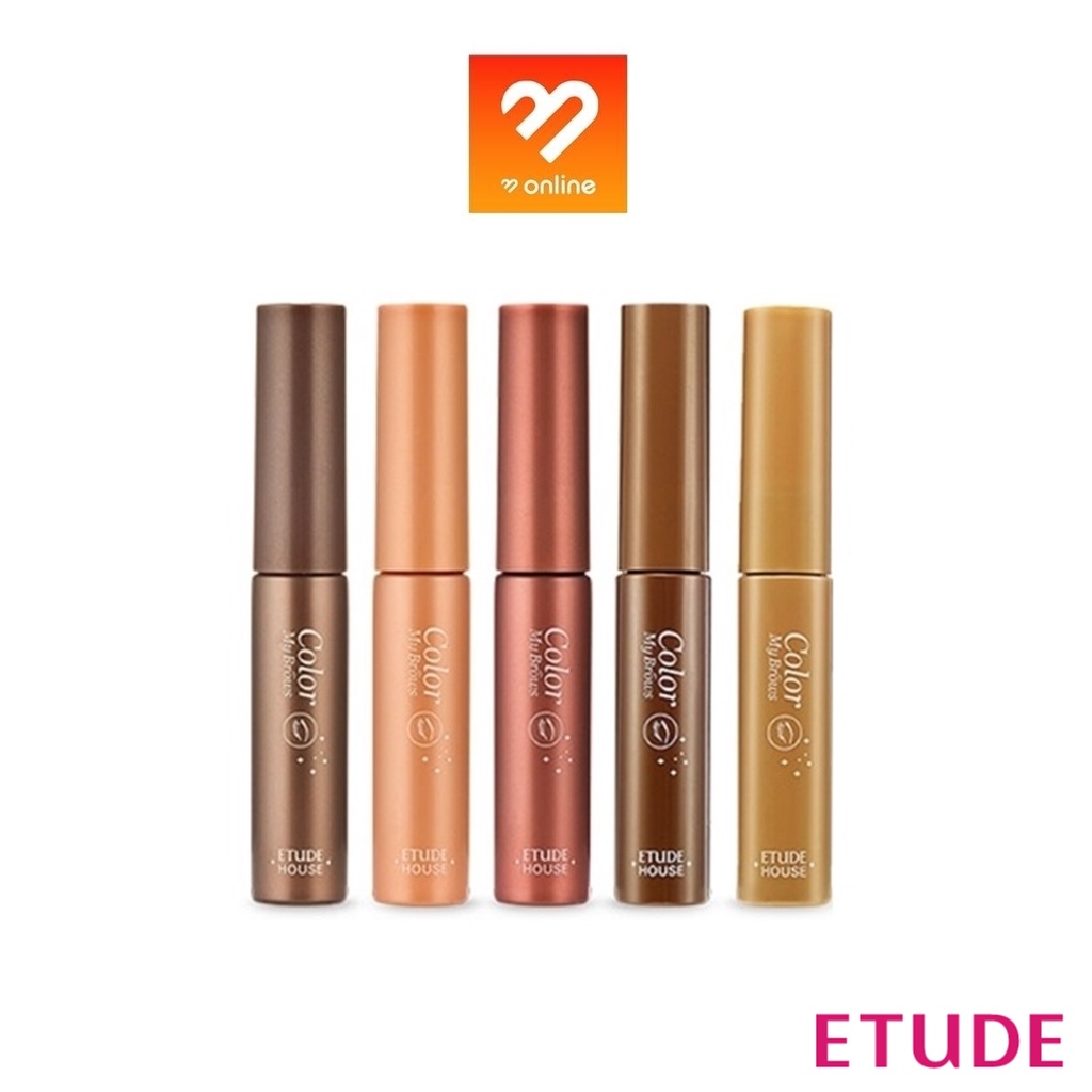 Etude House Color My Brows 4.5 g. อีทูดี้ มาสคาร่าปัดคิ้ว สีสวย ติดทน ...