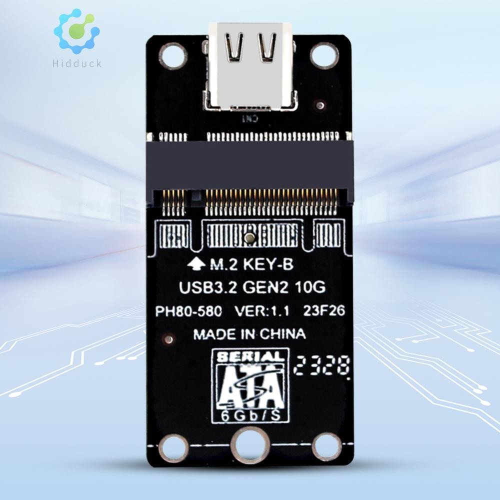 การ์ดอะแดปเตอร์ NGFF เป็น USB 3.2 Type-C 10Gbps Risers การ์ด JMS583 ...