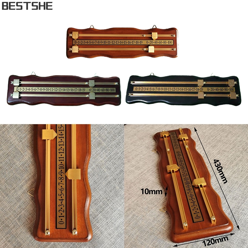 {bestshe} บิลเลียด Scoreboard เกมสนุ๊กเกอร์ Scorer Wood Scoreboard ...