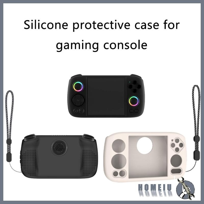 Homeiu กรณีซิลิโคนผิว Scratchproof สําหรับ RG Cube เกมคอนโซลผิว Gamepad ...