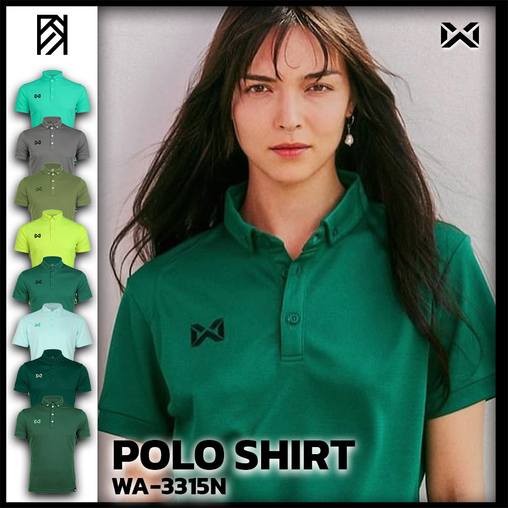 เสื้อโปโล WARRIX เสื้อ WARRIX WA3315 WA-3315N WA-PLAN15 CLASSIC POLO วอริกซ์ แท้100% | Shopee ...