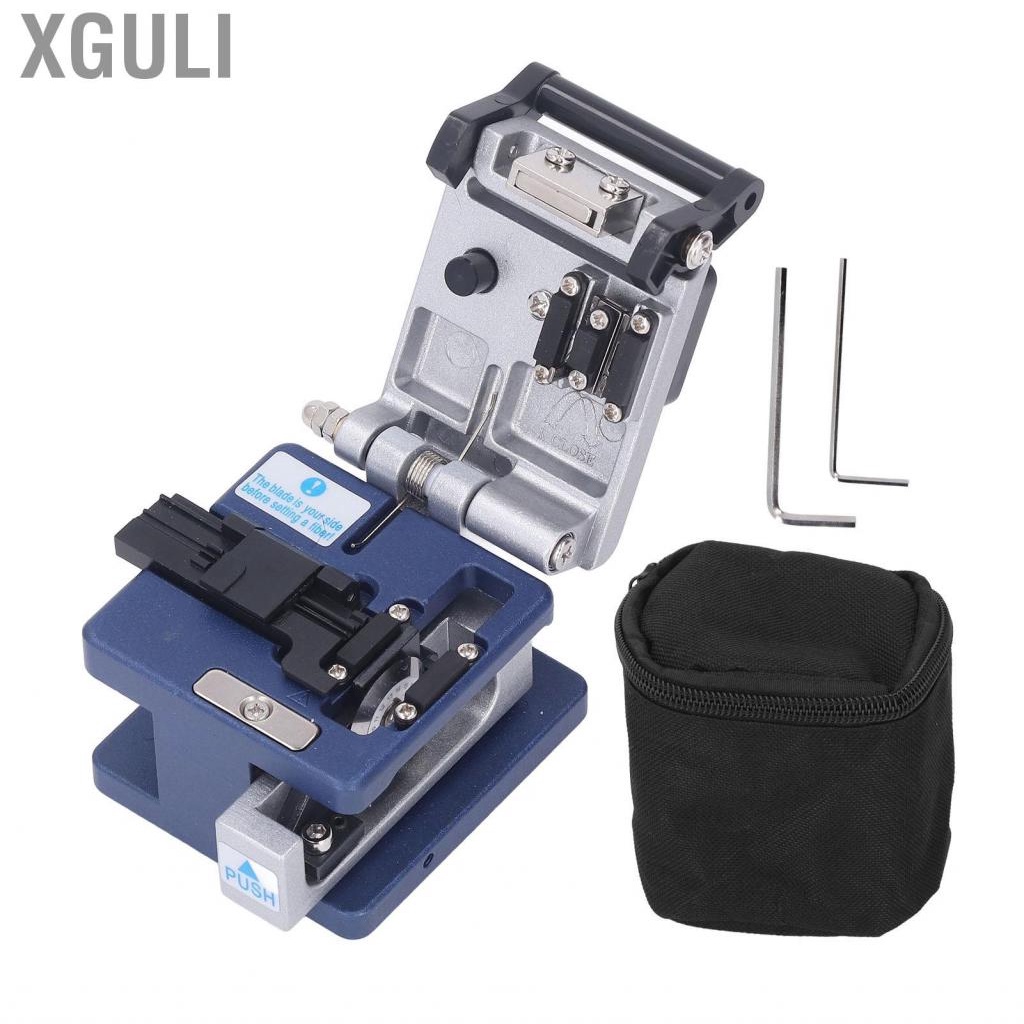 Xguli Fiber Cleaver Hot Melting Cold Splicing Optical Cutting Machine ...