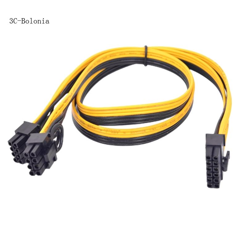 【PC】สายเคเบิลการ์ดจอ 12pin เป็น Pcie 6+2Pin 8Pin 50 ซม. 12Pins | Shopee Thailand