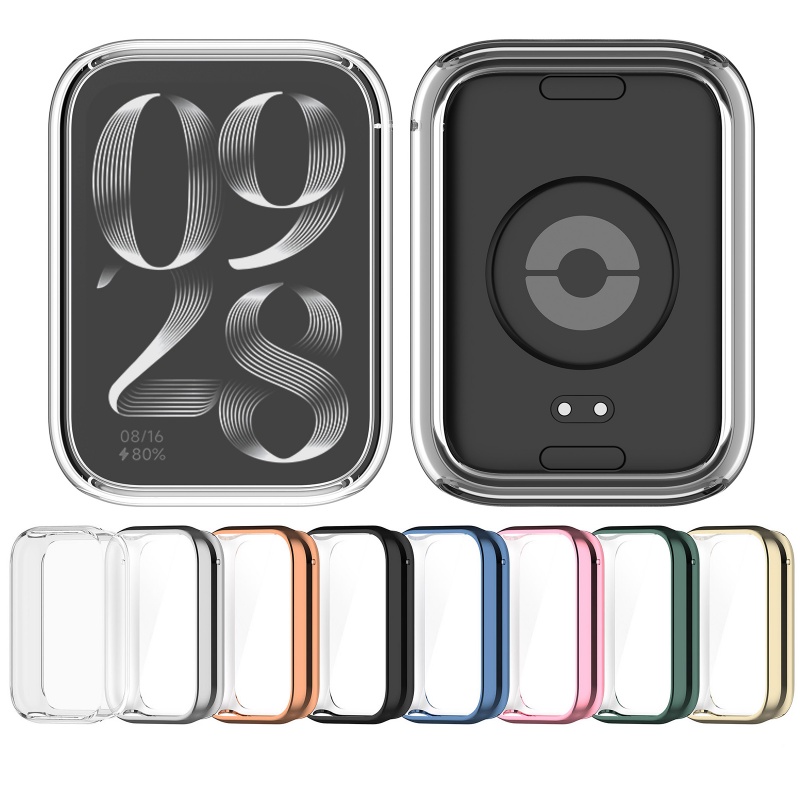 เคสซิลิโคน TPU แบบนิ่ม ป้องกันหน้าจอ สําหรับ Xiaomi Mi Band 8 Pro Mi ... เคสซิลิโคน TPU แบบนิ่ม ป้องกันหน้าจอ สําหรับ Xiaomi Mi Band 8 Pro Mi ...