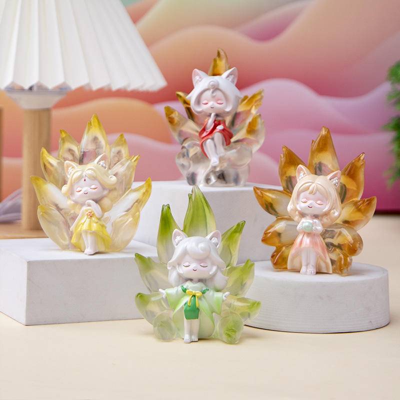สินค้าใหม่ Fox Fairy blind box Creative Trend Toy กล่องตาบอด Handmade ...