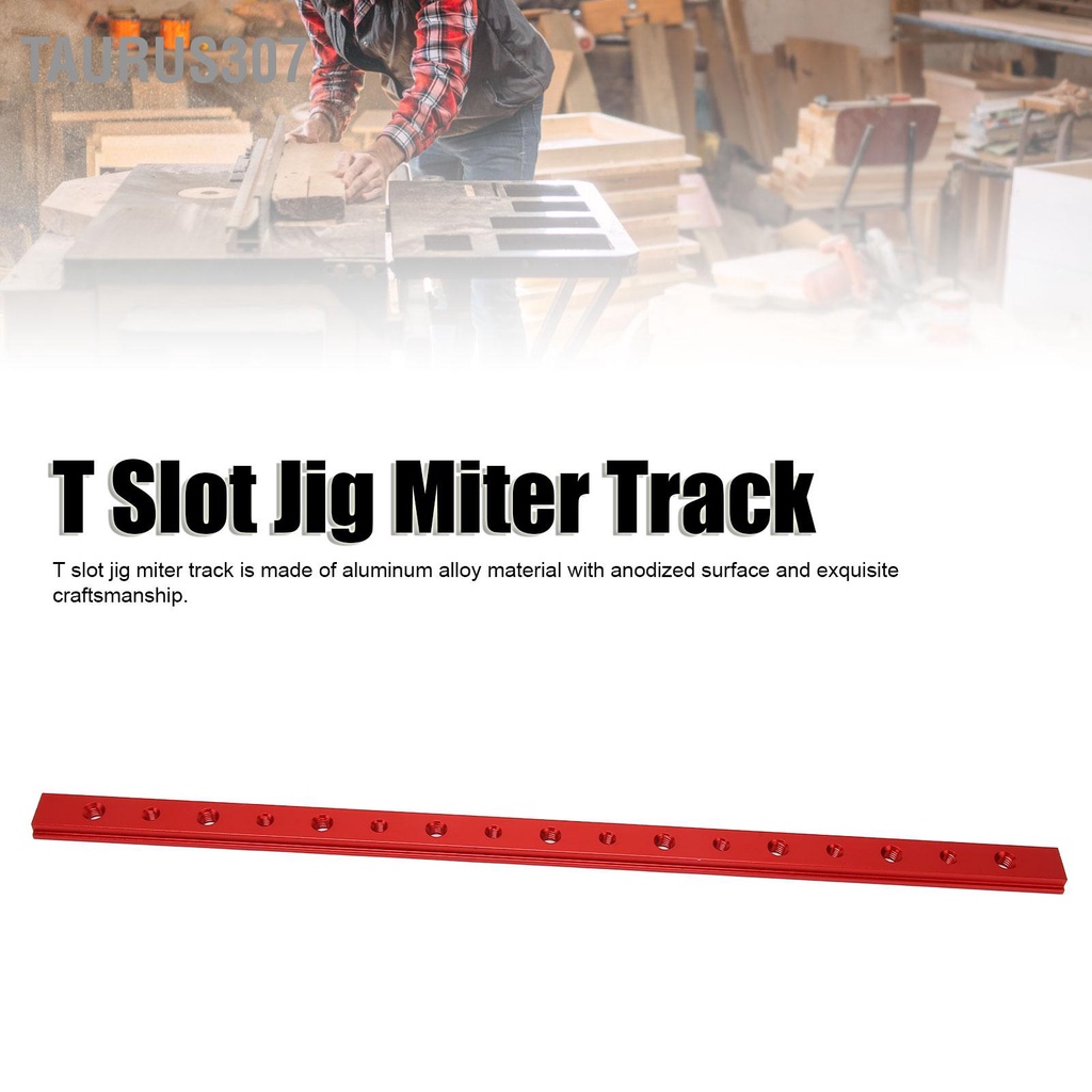 Taurus307 450mm T Slot Jig Miter Track งานไม้อลูมิเนียมอัลลอยด์ สำหรับ ...
