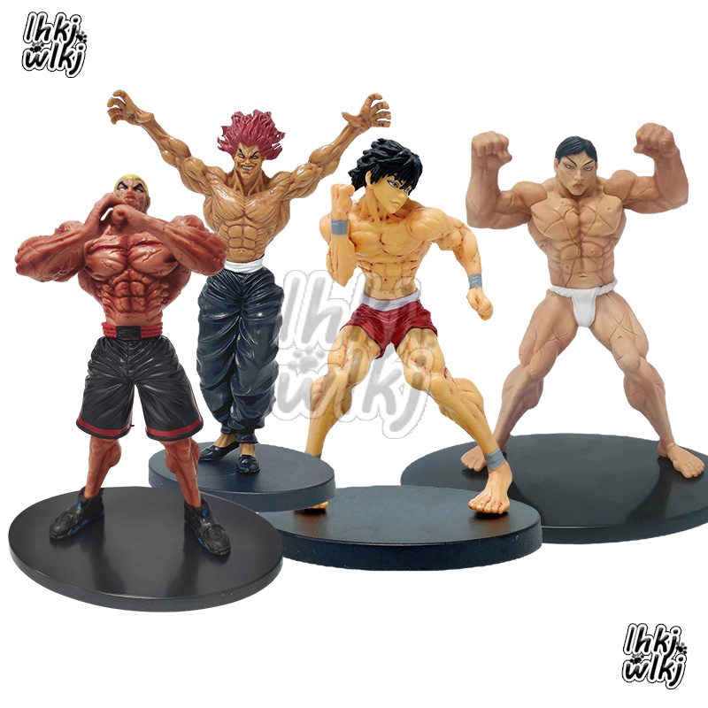โมเดลฟิกเกอร์ อนิเมะ Hanma Baki Action Figure Boy Baki Hanma Yujirō ...