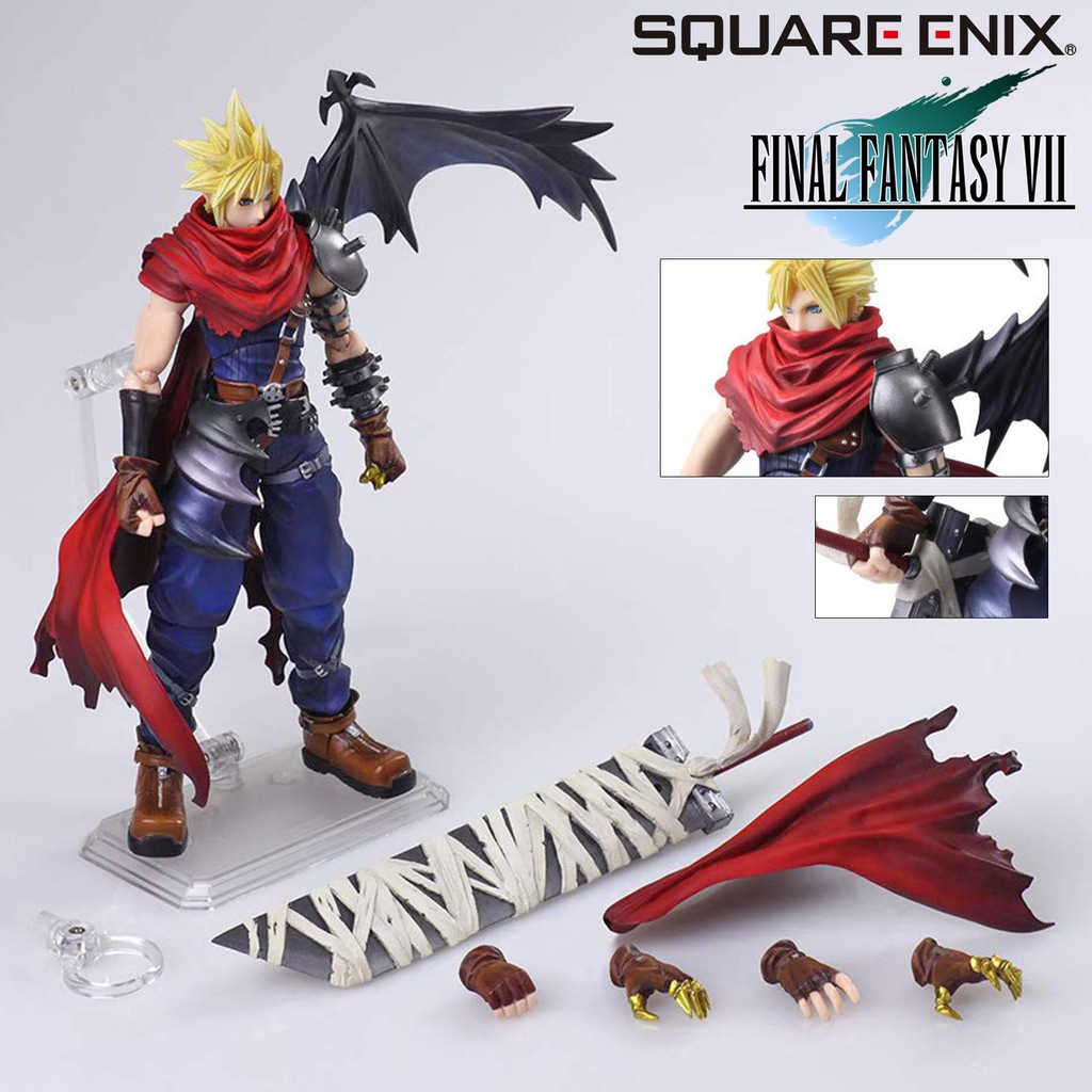 Model Figma งานแท้ Square Enix Bring Arts Another Final Fantasy VII ไฟนอล ภาค 7 Cloud Strife ค ...