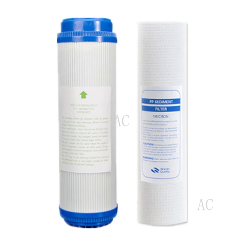 AC 10 inch water purifier filter pp cotton UDF activated carbon osmosis ...