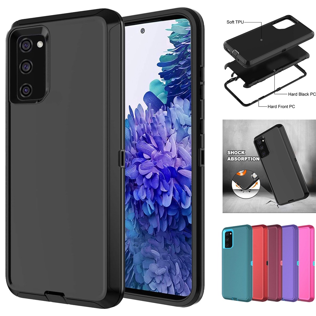 เคสโทรศัพท์มือถือ ยางไฮบริด กันกระแทก สําหรับ Samsung Galaxy S20 S21 S23 FE 5G A05 A05S A15 A25 ...