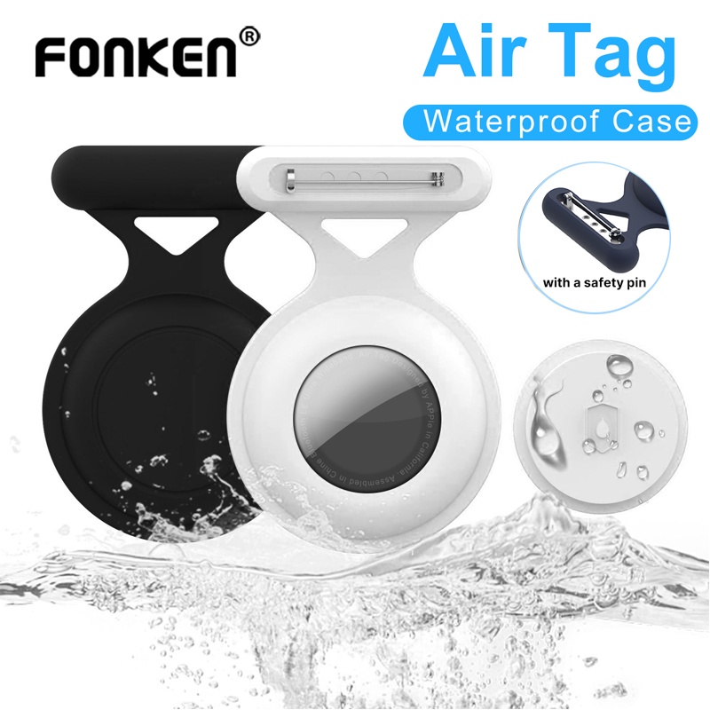 Fonken ซิลิโคน Air-tag Holder GPS Tracker เคสสําหรับเด็กผู้สูงอายุ Air ...
