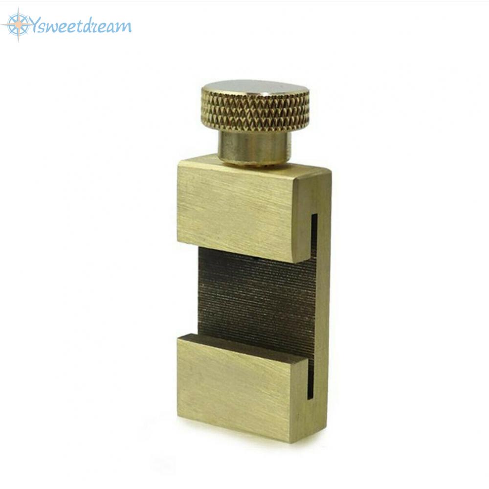 【SWTDRM】Steel Ruler Steel Ruler Locator Adjustment Block Brass DIY ...