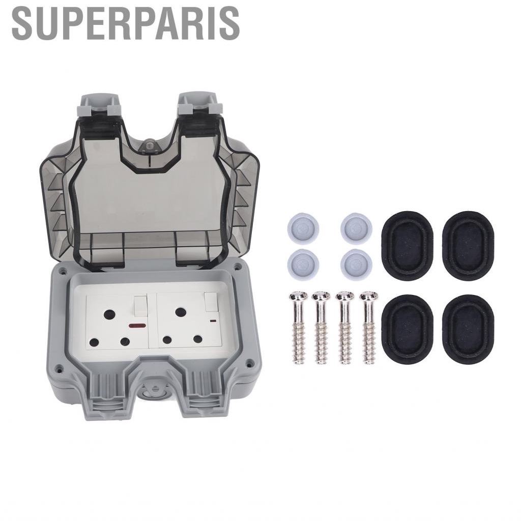 Superparis Cover Box Oulet 250V 15A Outdoors Socket Water Protection ...
