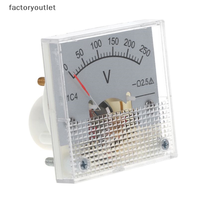 Flth แผงโวลต์มิเตอร์แรงดันไฟฟ้า DC 91C4 ประเภท 3-250V | Shopee Thailand