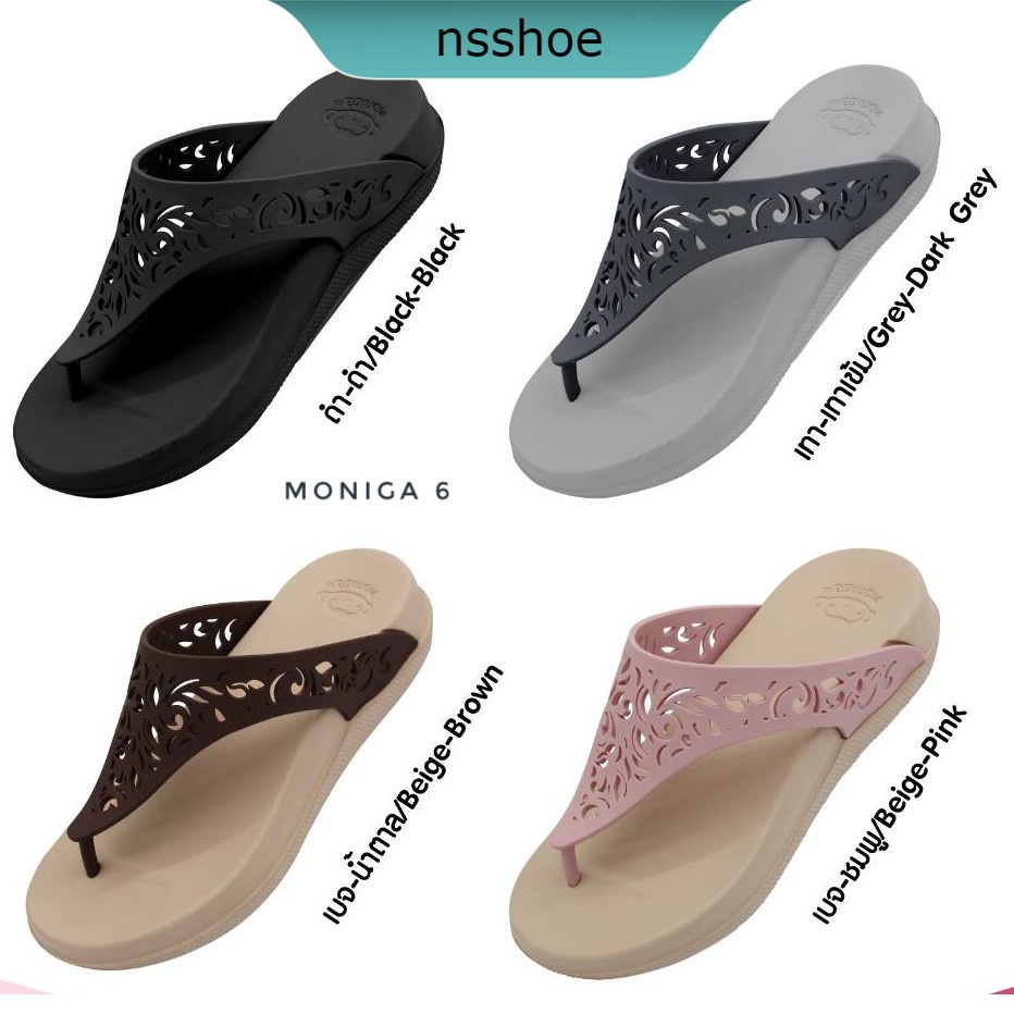 [พร้อมส่ง] Monobo Moniga 6 โมโนโบ้ โมนิก้า 6 แท้ 100% รองเท้าแตะ ...