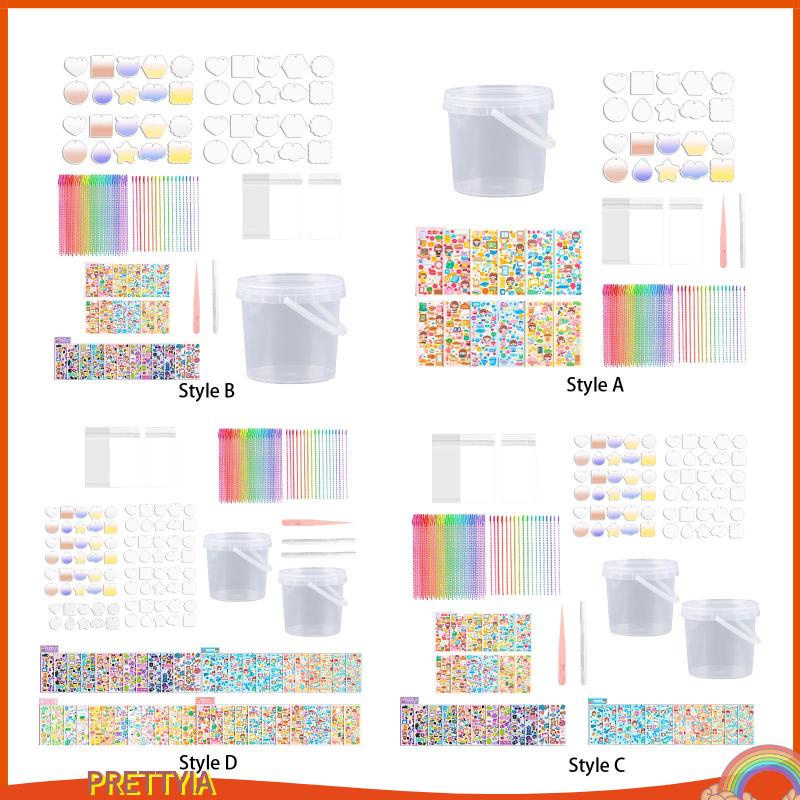 [PrettyiaTH] ชุดสติกเกอร์การ์ด Goo Cards แฮนด์เมด DIY สําหรับงานปาร์ตี้ ...