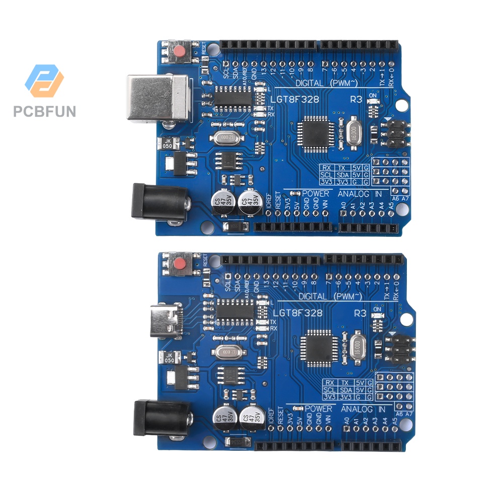 Pcbfun Arduino Lgt8F328P Uno R3 บอร์ดทดลอง แบบเปลี่ยน สําหรับ ... Pcbfun Arduino Lgt8F328P Uno R3 บอร์ดทดลอง แบบเปลี่ยน สําหรับ ...