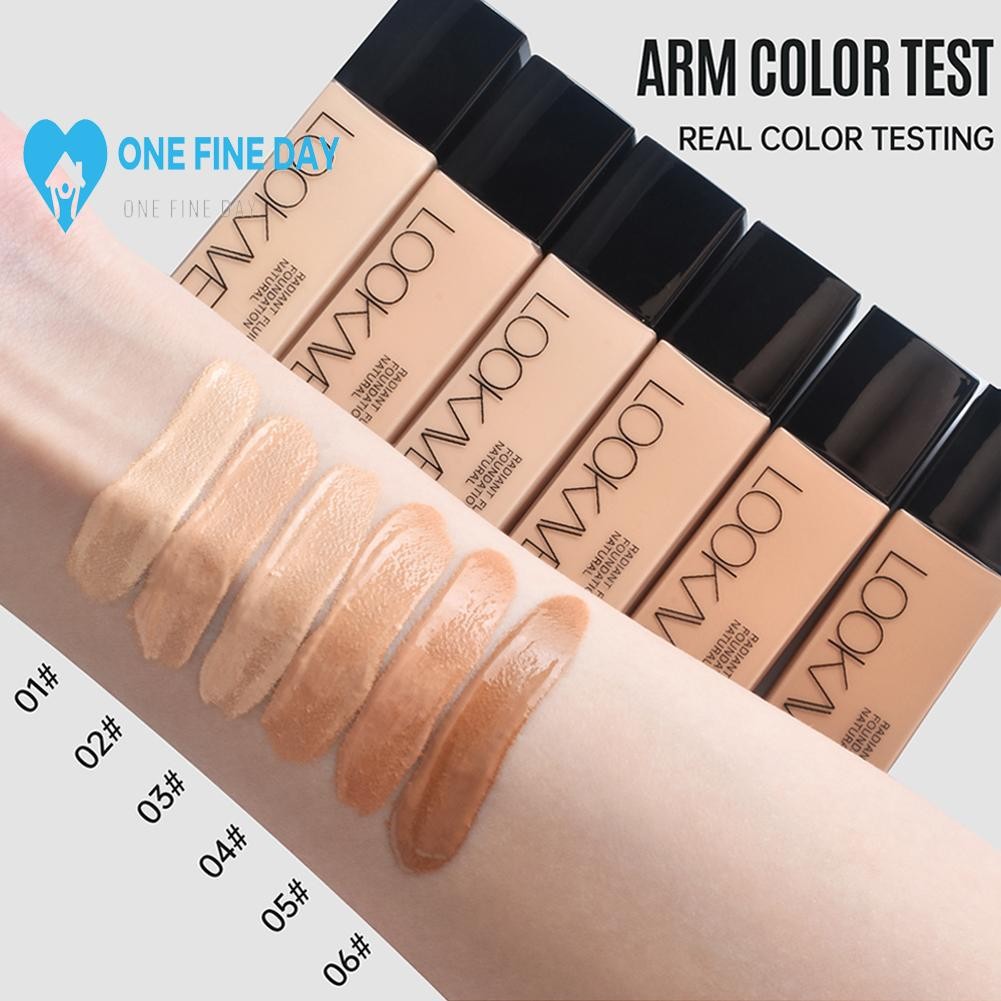 Lookave Natural Matte Foundation Long Lasting Full Moisturizing ...