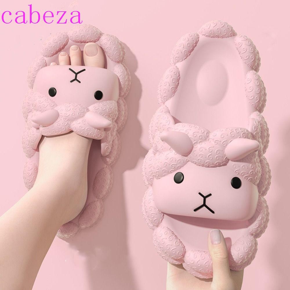Cabeza สวมใส่ด้านนอกรองเท้า,แกะแพลตฟอร์มหนา Soled รองเท้าแตะ, PVC สไลด์ ...