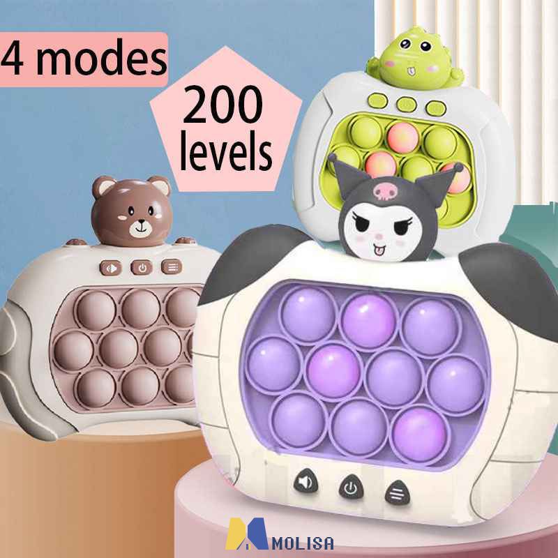 Gamepad Pop It PRO Light-Up รูปแบบ Popping เกม Fidget ต่อต้านความเครียด ...