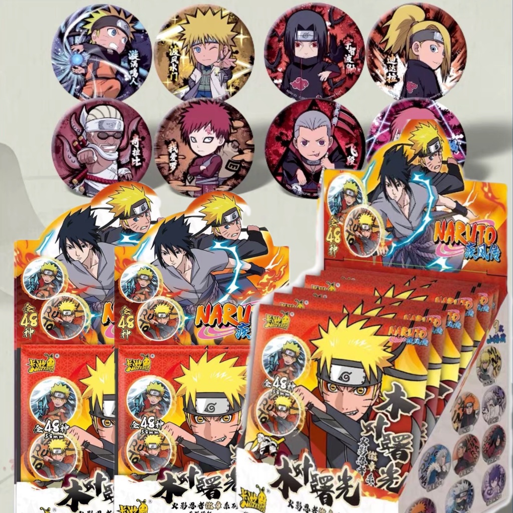[กล่องครบรอบ 20 ปี] Kayou Naruto Badge Series Dawn Konoha ของแท้ ...