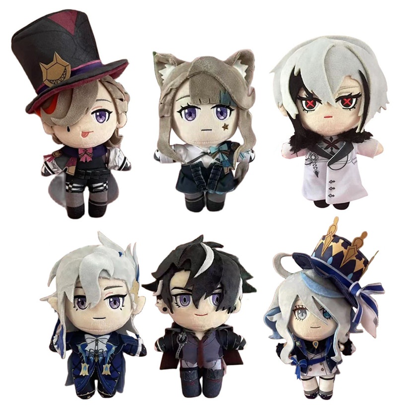 20cm Genshin Impact Lyney Plush Cosplay Cute Furina Neuvillette ...