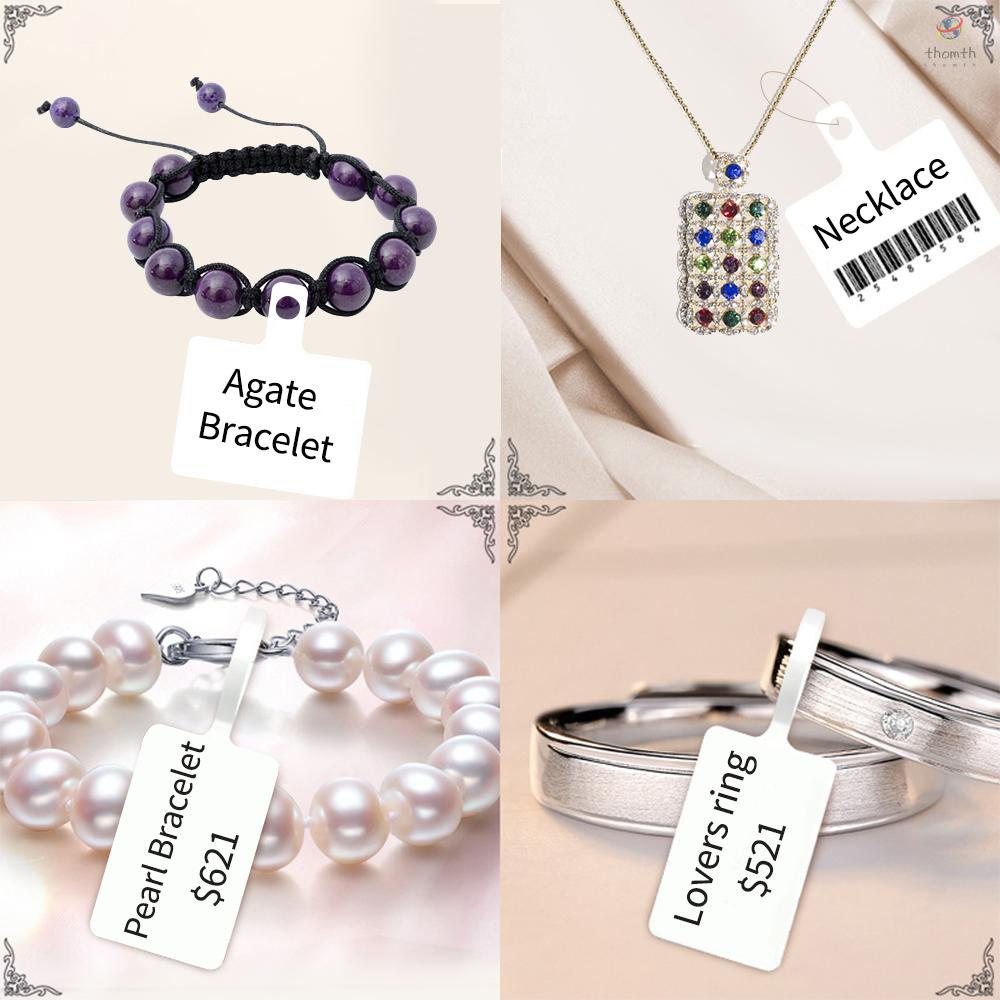 [TTHO] Niimbot ม้วนกระดาษฉลากความร้อน กันน้ํามัน กันฉีกขาด 30*25+45 มม. สําหรับเครื่องประดับ B3S ...