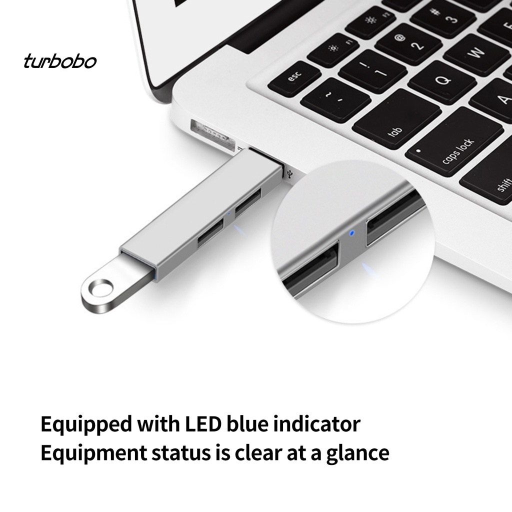 [turbobo] 3-in-1 ฮับ USB 30 3 พอร์ต เข้าได้กับปลั๊กไฟ LED แสดงสถานะ แบบ ...