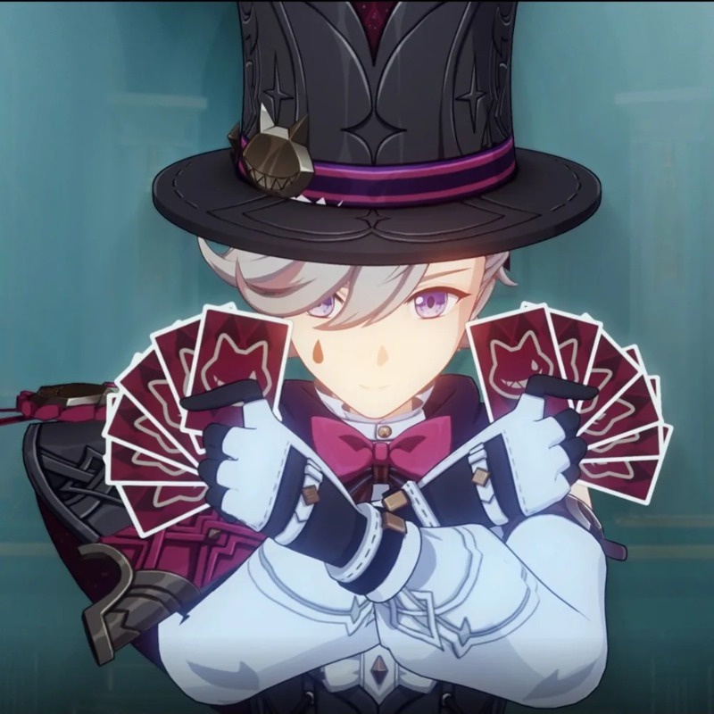 การ์ดเกมโป๊กเกอร์ Genshin Impact Cards Lyney อุปกรณ์เสริม สําหรับ ...