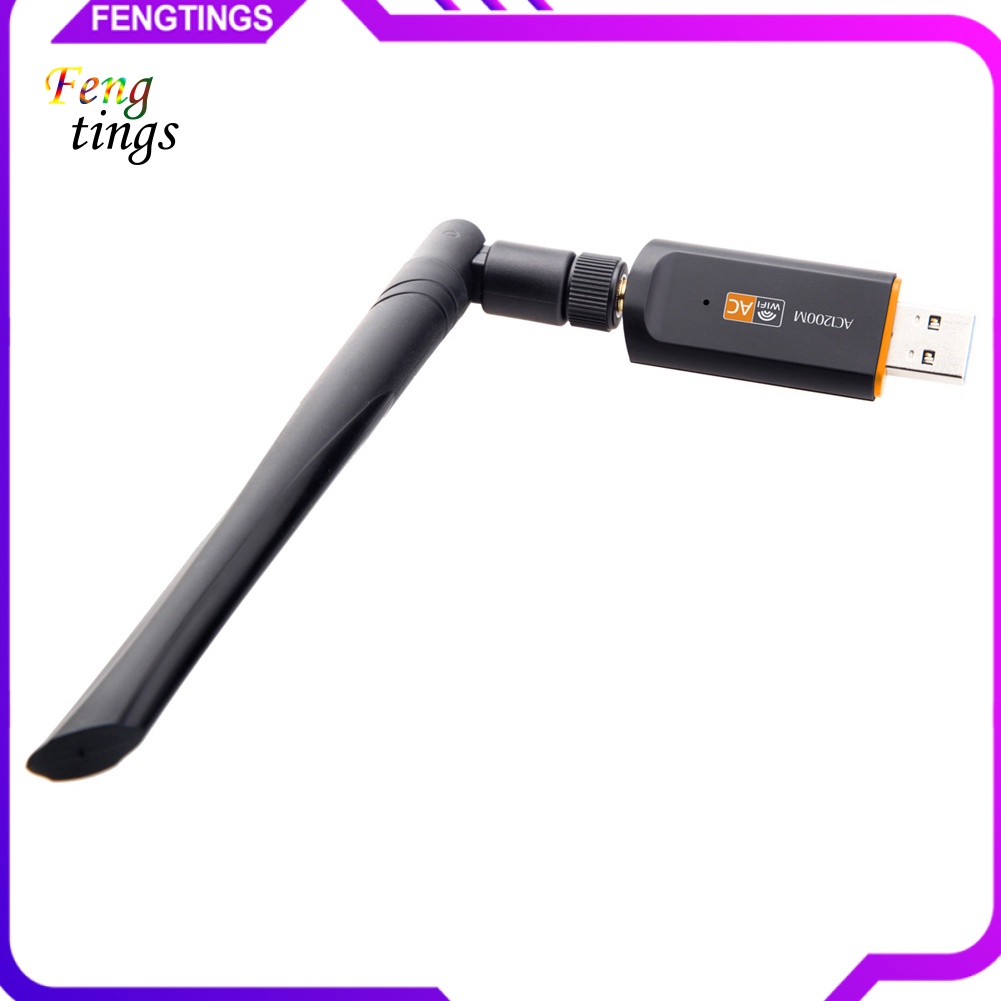 [Ft] อะแดปเตอร์รับสัญญาณเครือข่ายไร้สาย Dual Band 1200M 24 5GHz USB 30 WiFi | Shopee Thailand