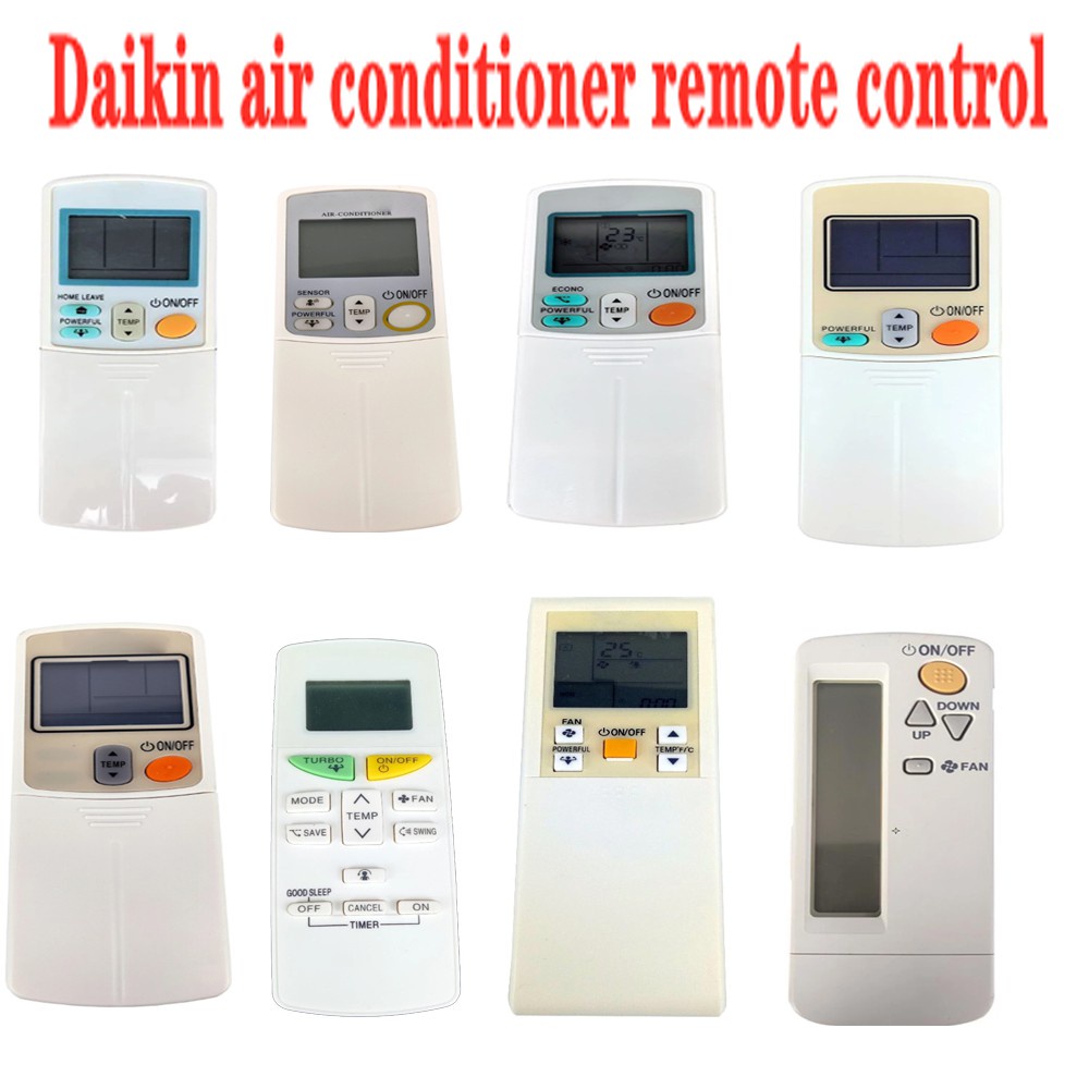 DAIKIN เครื่องปรับอากาศรีโมทคอนโทรล Universal ARC433A27 FT20JXV1 ...
