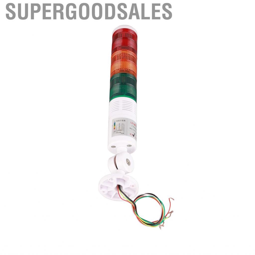 Supergoodsales Industrial Warning Lamp DC24V 3 Tier Signal Tower Light ...