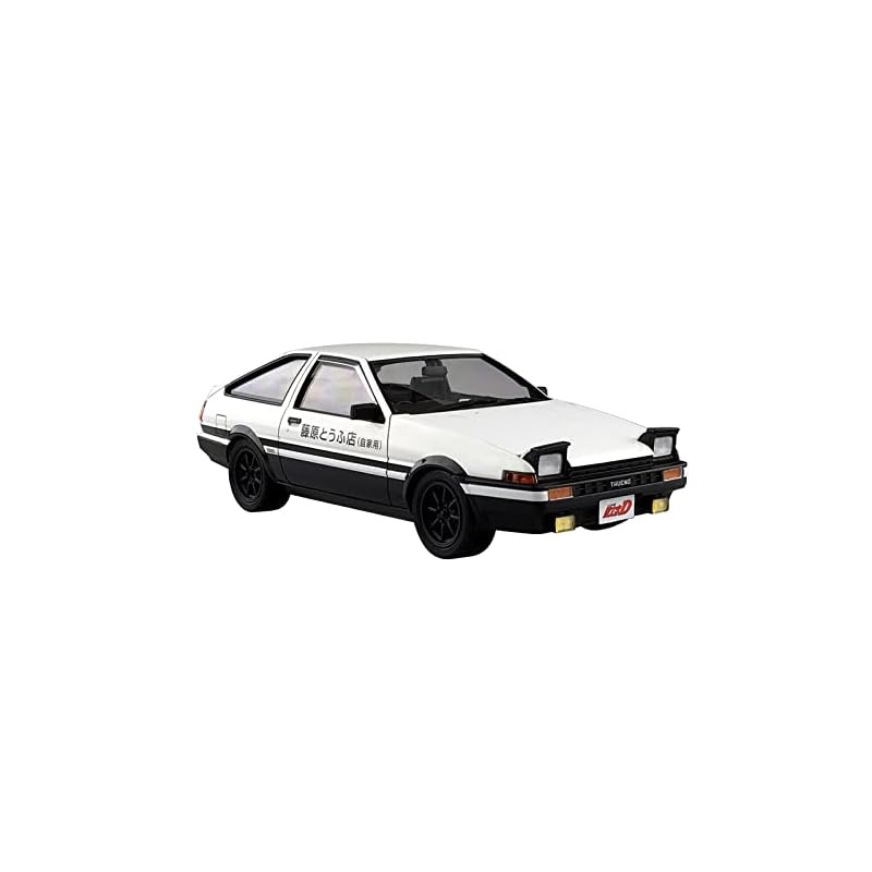 โมเดลพลาสติก Aoshima Bunka Kyozai-Sha Initial D No.5 Takumi Fujiwara Ae86 Toreno Vol.1 Spec 1/24 ...