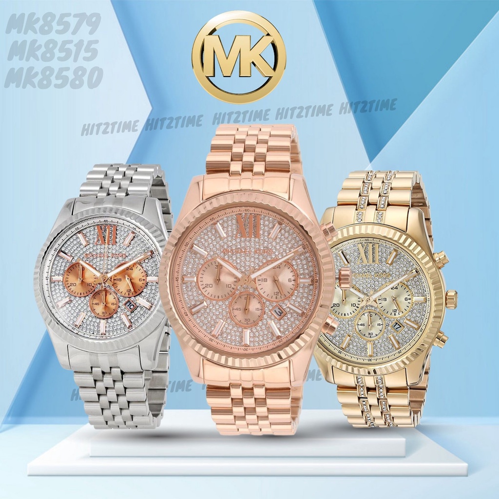 HITZTIME นาฬิกา Michael Kors OWM184 นาฬิกาข้อมือผู้หญิง นาฬิกาผู้ชาย ...
