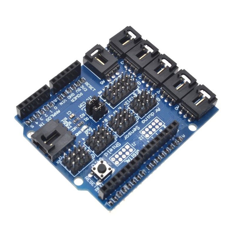 Arduino Sensor Shield V4.0 V4 บอร์ดพัฒนาขยายโมดูลอะนาล็อกดิจิตอล | Shopee Thailand