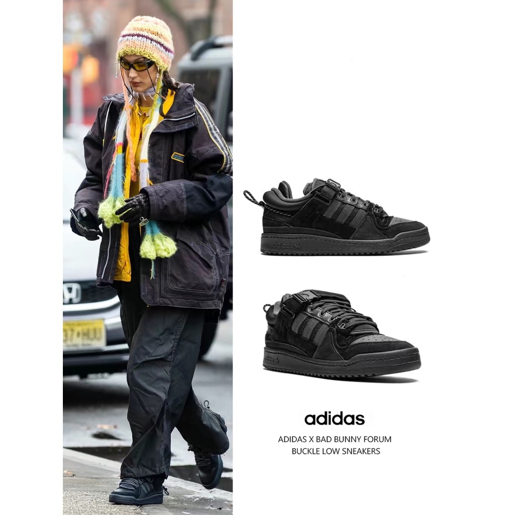adidas AD BAD BUNNY x originals Forum รองเท้าลำลองแนววินเทจอินเทรนด์ต่ำ ...