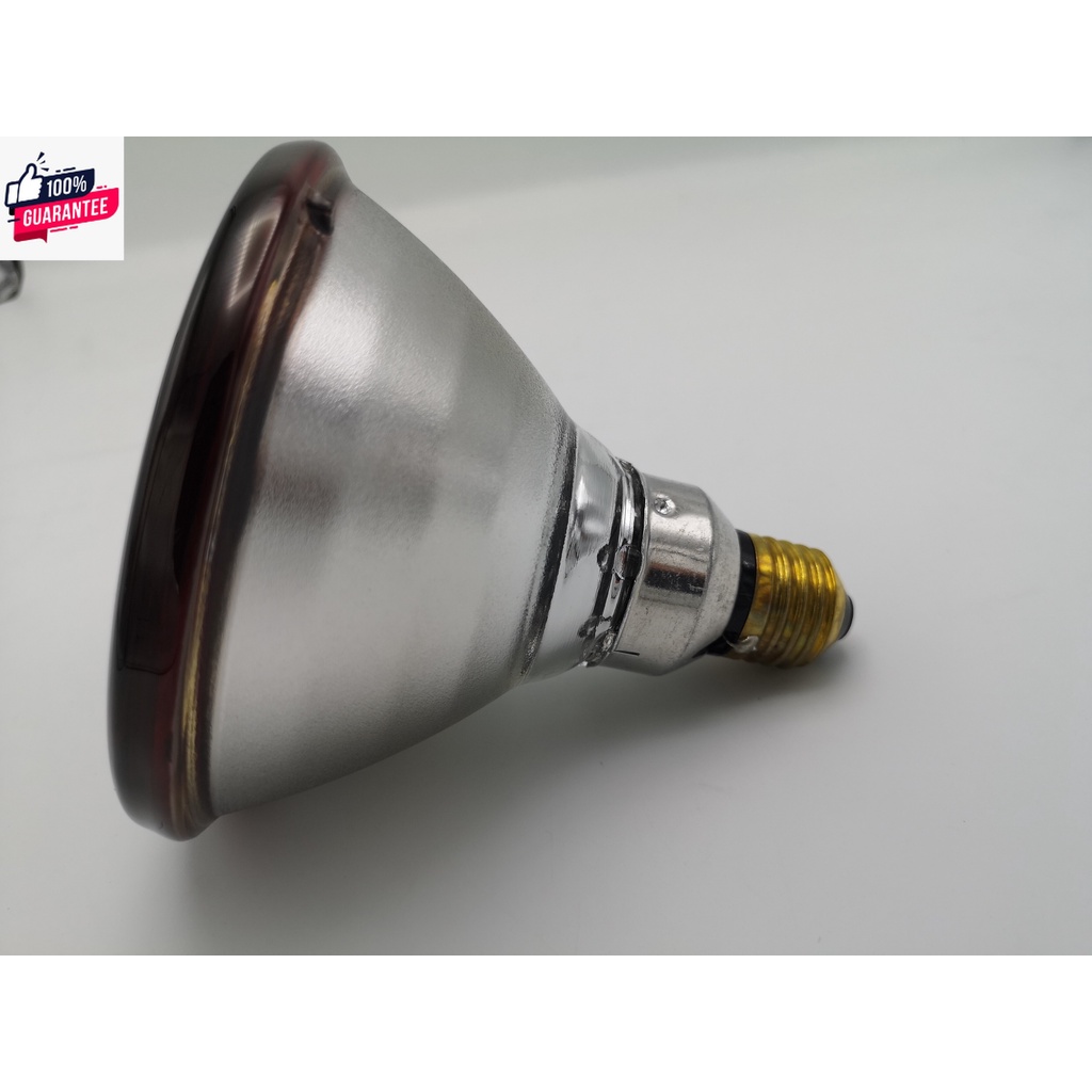 หลอด Philips Infrared 150W E27 Par38 สีแดง | Shopee Thailand