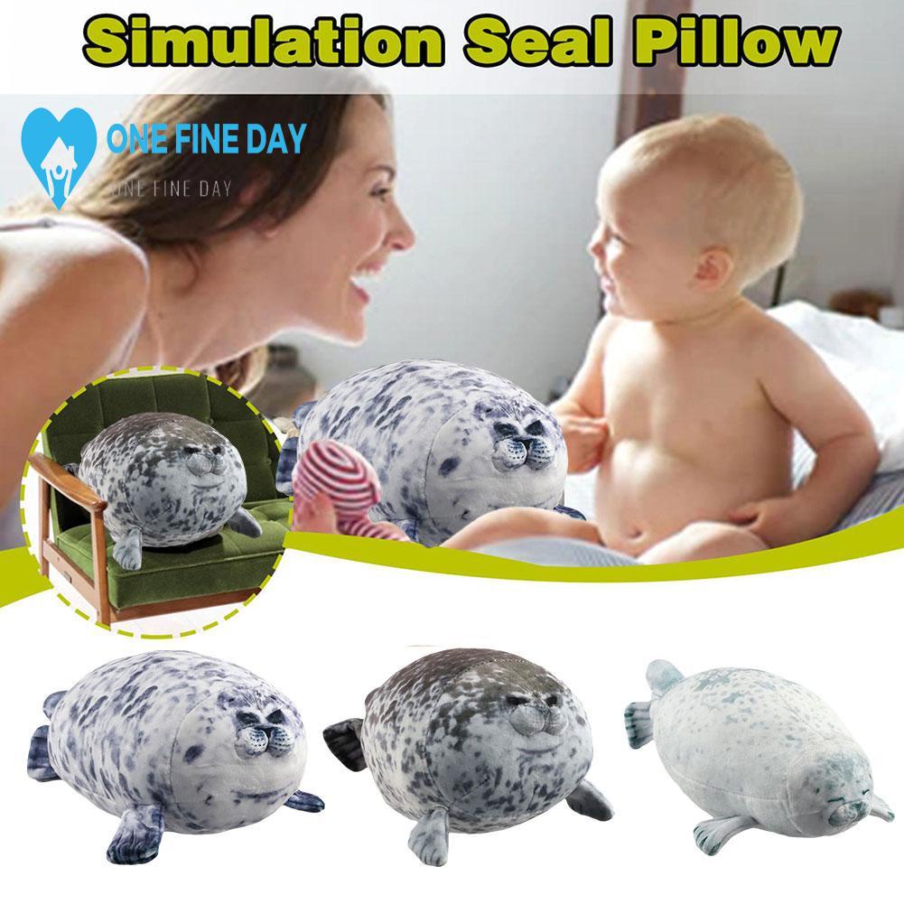 Angry Blob หมอนตุ๊กตานุ่ม รูปสิงโตทะเล 3D ของเล่น สําหรับเด็ก Y5T7 ...