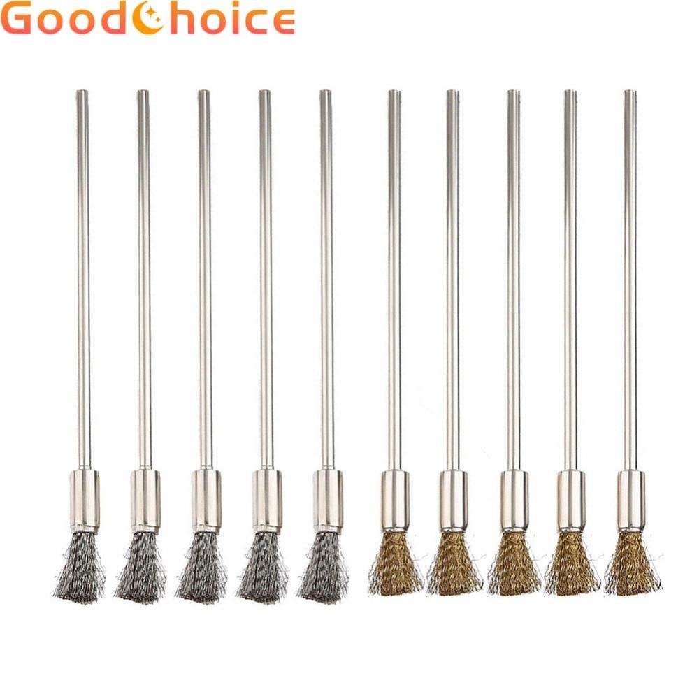 Set of 5 Bendable Wire Brushes for Polishing and Stain Removal (3mm ...