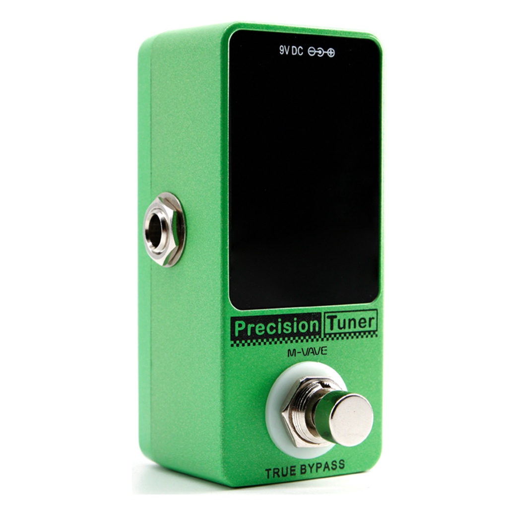 M-vave Precision Tuner Pedal กีตาร์ดิจิตอลเหยียบจอแสดงผล LED True ...
