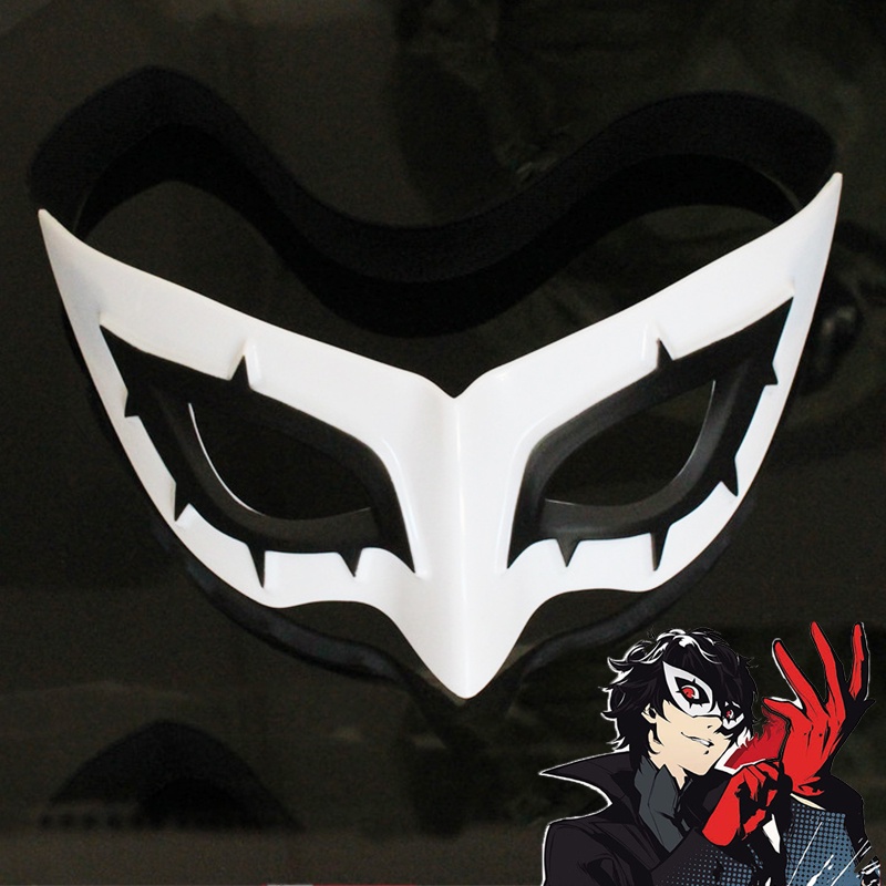 หน้ากากคอสเพลย์อนิเมะ Game PERSONA 5 Mask Arsene Joker Ring Masks เหมาะ ...