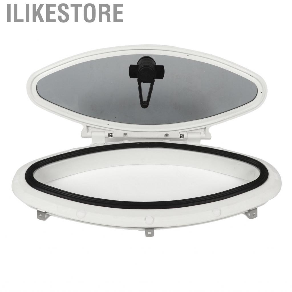 Ilikestore 470x210mm Boat Portlight Window Stainless Steel Aging Oval ...
